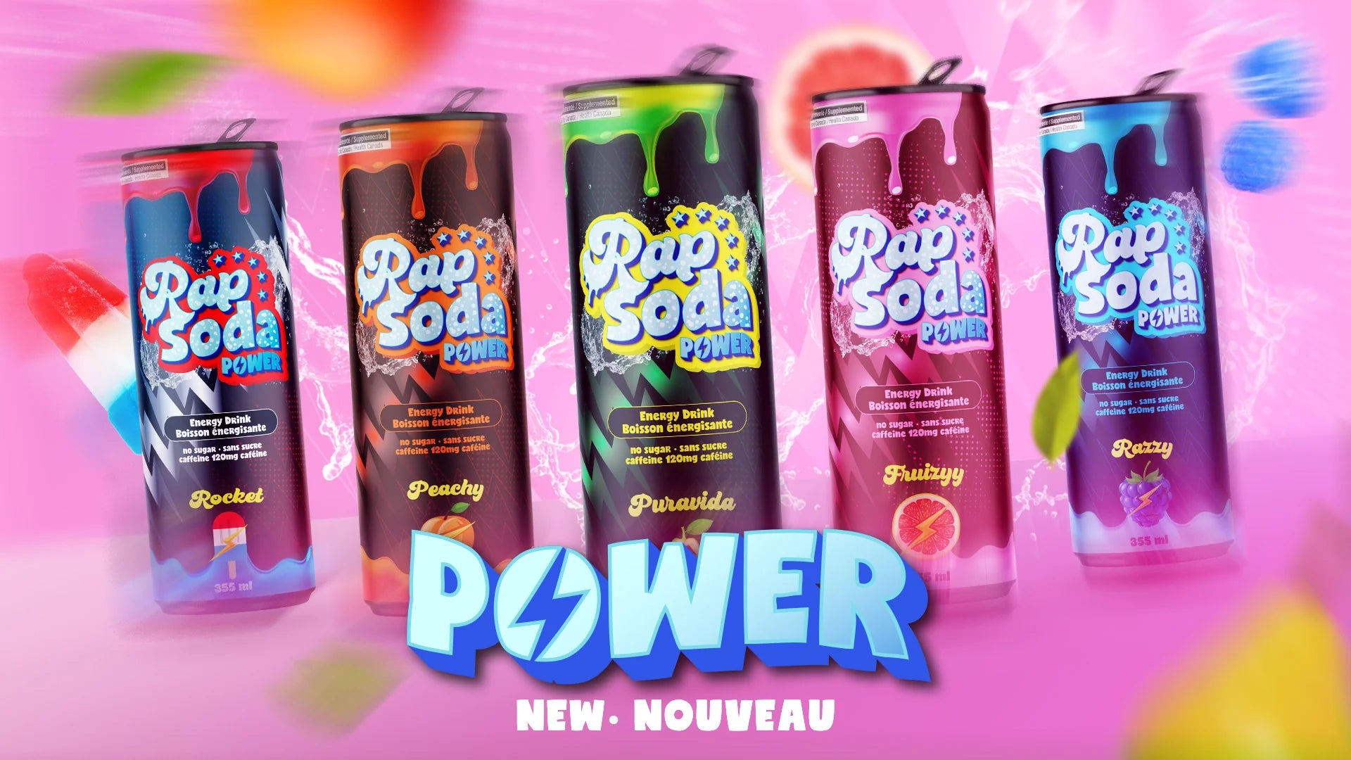 Rap Soda Energy Drink 355ml – Fatty Fog Vape bar